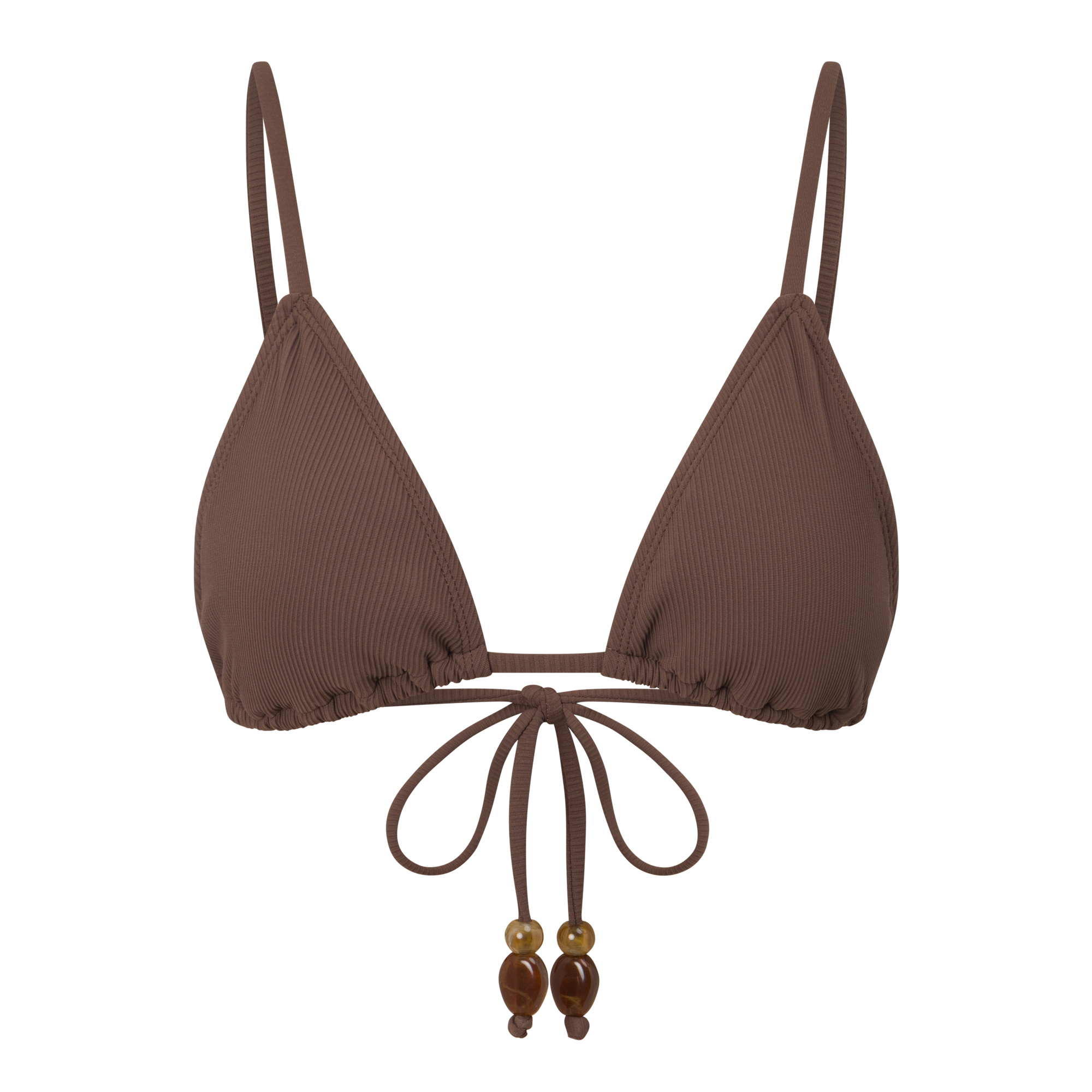 Ochre | Lane String Triangle Top | Espresso – OchreLane